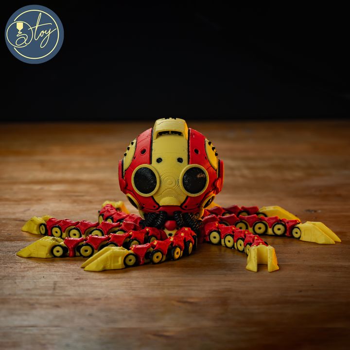 3D Printable Octobot by Atoy
