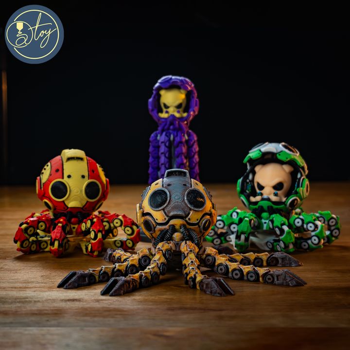 3D Printable Octobot by Atoy