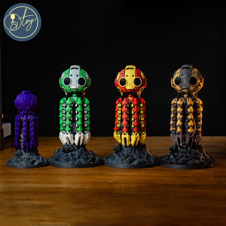 3D Printable Octobot by Atoy