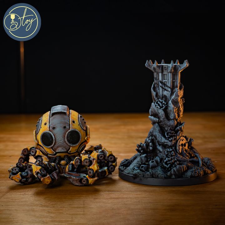 3D Printable Octobot by Atoy