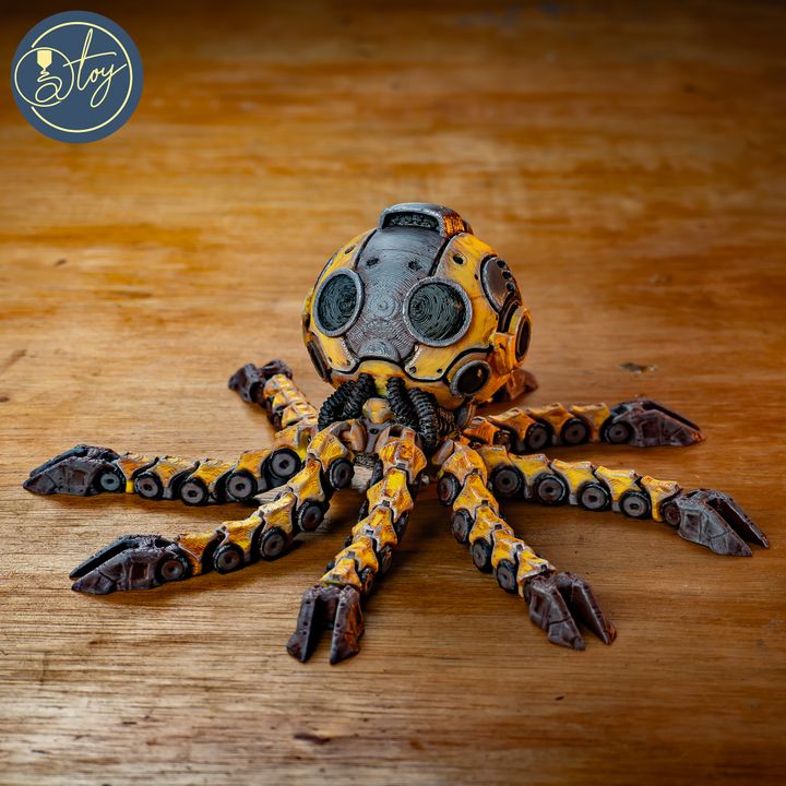 3D Printable Octobot by Atoy