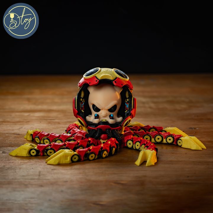 3D Printable Octobot by Atoy