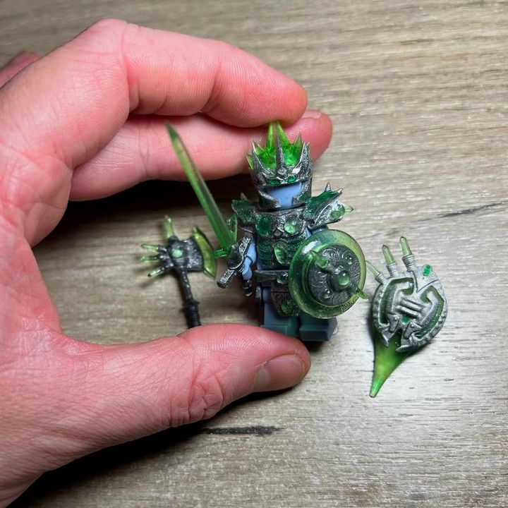 3D Printable Glass set from TES3 Morrowind minifigure custom set by ...