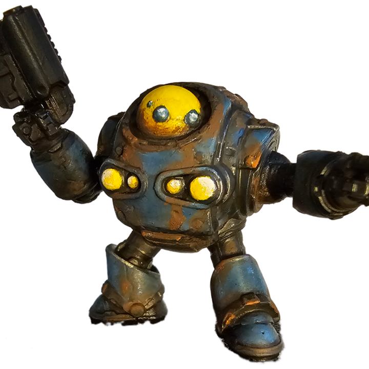 3D Printable Ball Bot Modular Mech - Sample Set by Printed Encounter