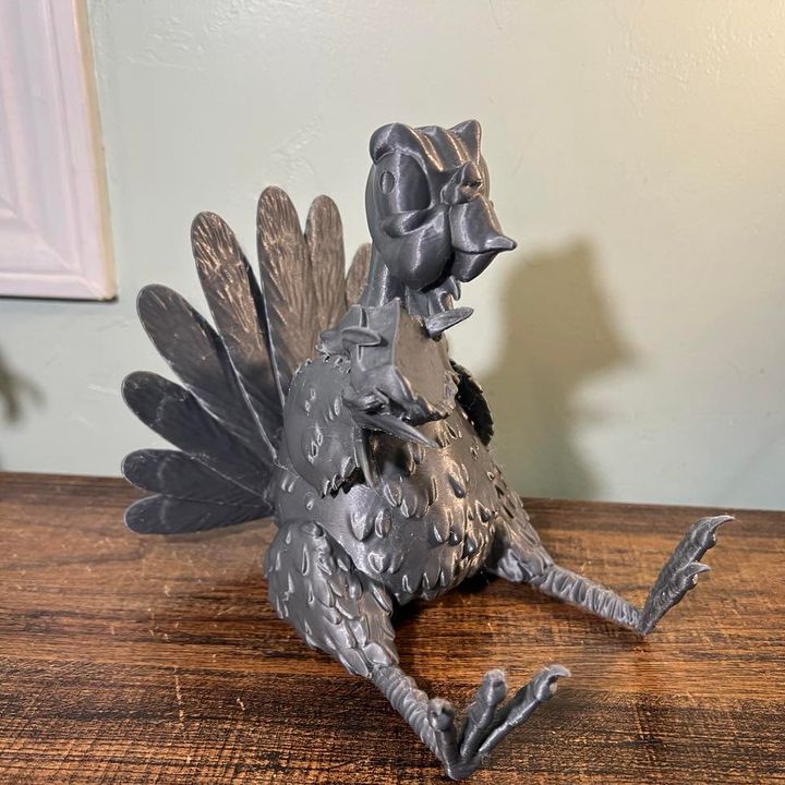 3D Printable Stuffed Turkey by RLTpress