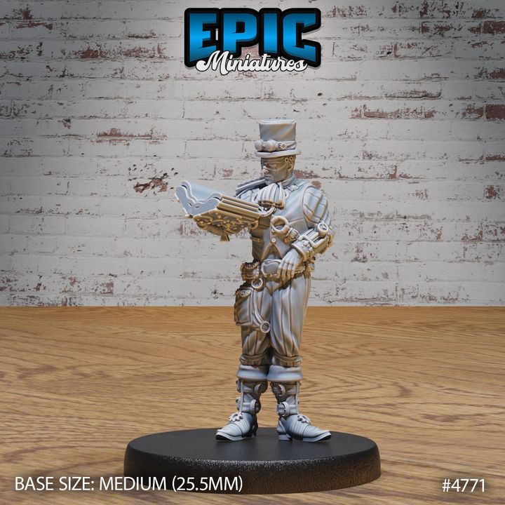 3D Printable Esoteric Society Scholar / Steampunk Villager / Humanoid ...