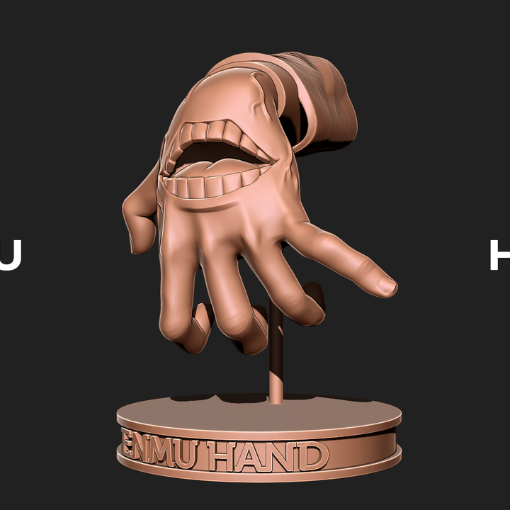 3D Printable Enmu Hand for cosplay prop by Printhub