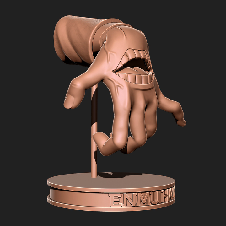 3D Printable Enmu Hand for cosplay prop by Printhub