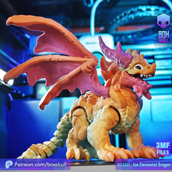 Ice Elemental Dragon How To Draw An Ice Dragon Advanced YouTube