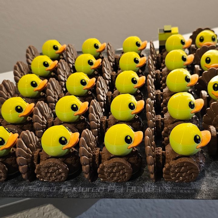 3D Print of Rubber Duck Turkey (Flexi and Nonflexi) by 3dPrint.Driect