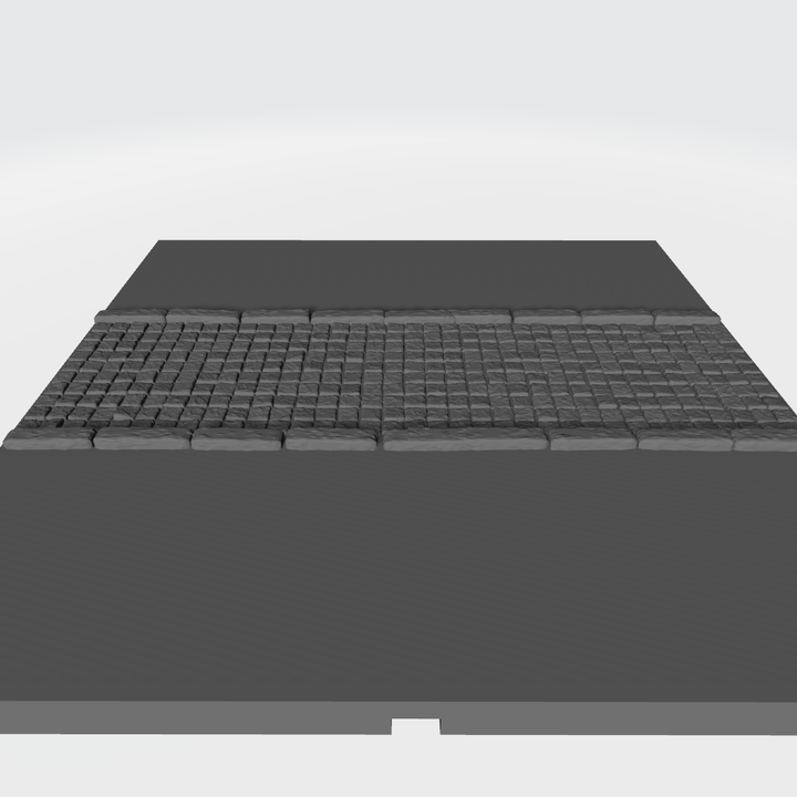 3D Printable Modular tile terrain - Road expansion by The Norwegian Painter