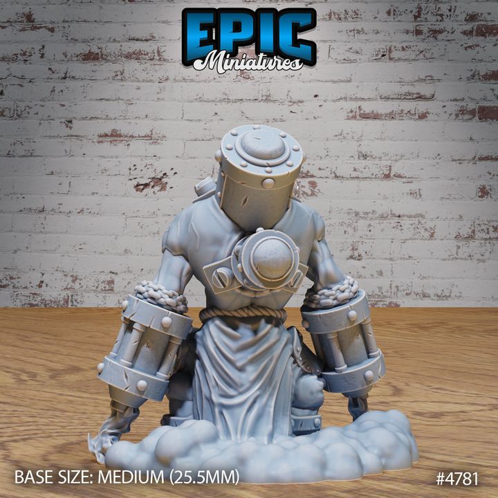 3D Printable Steam Servant Set / Warrior Control Mechanism / Infantry ...