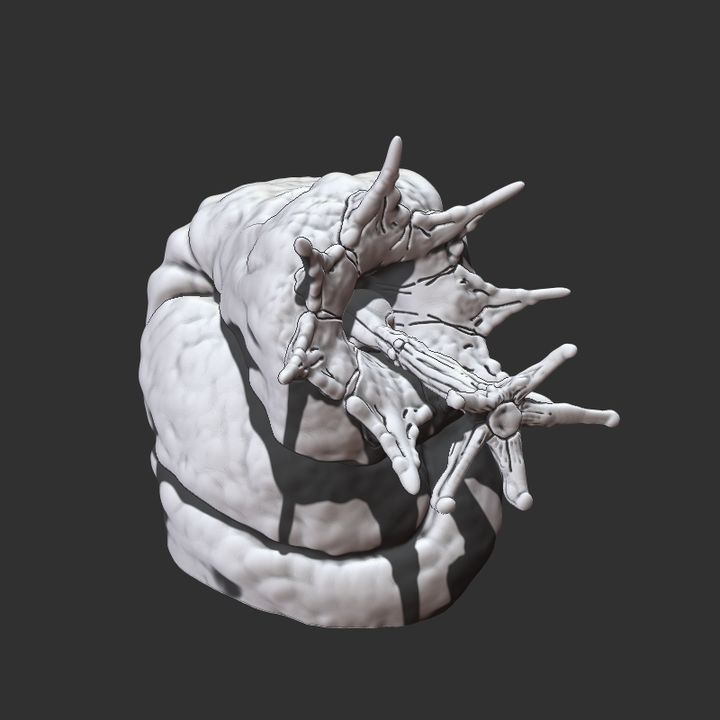 3D Printable Worms Bundle by Sculpting George