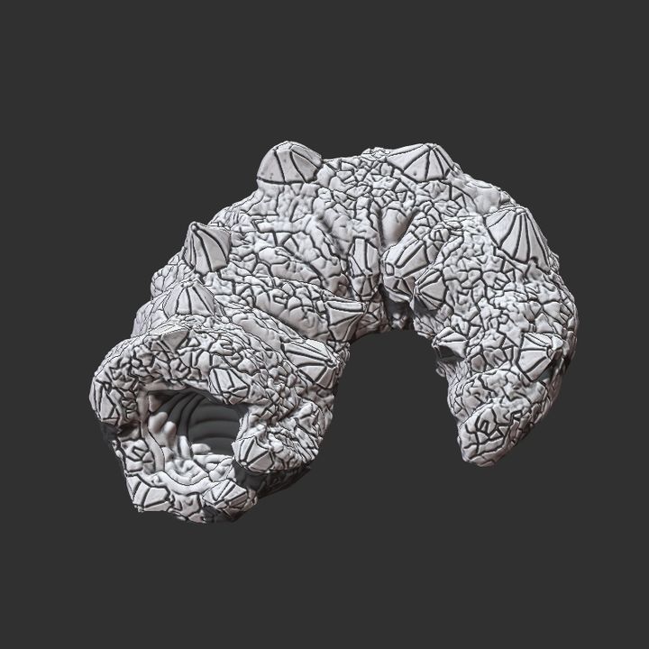 3D Printable Worms Bundle by Sculpting George