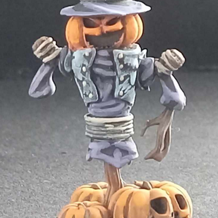 3D Print of Jack Scarecrow - Halloween Accessory by amorrah