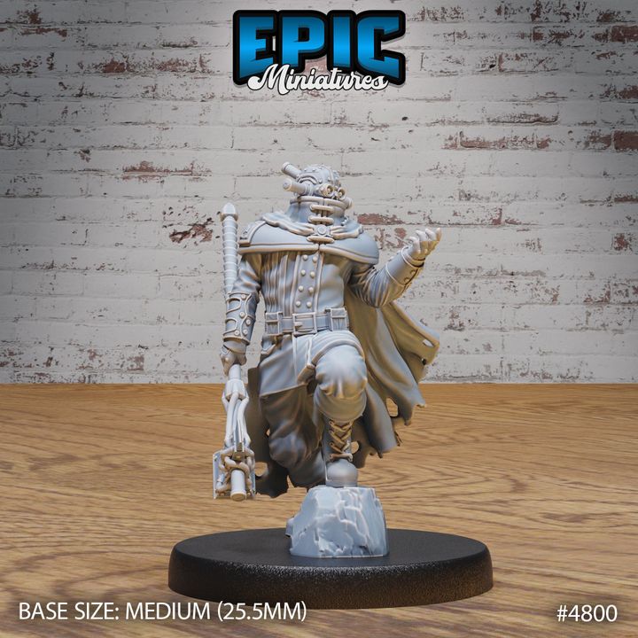 3D Printable Iron Mind Warrior Set / Steampunk Control Mechanism ...