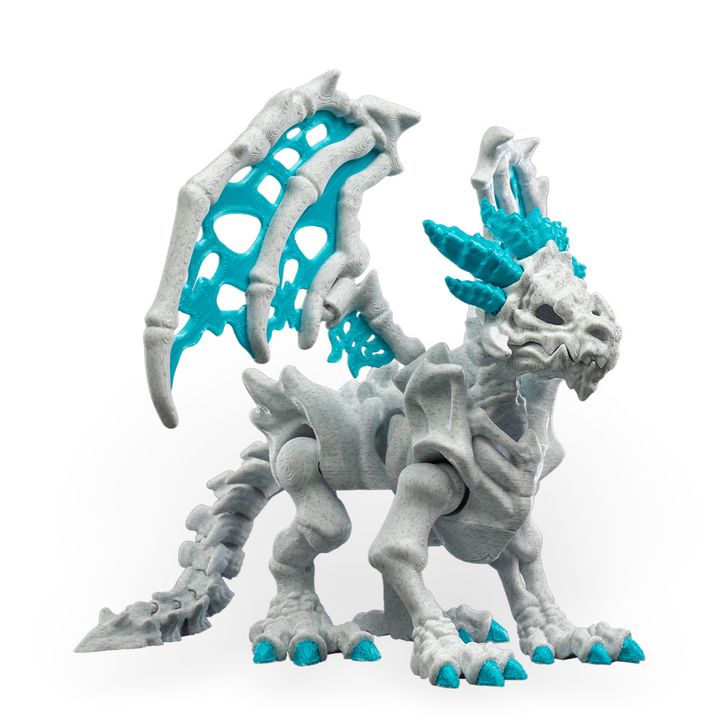 3D Printable Ske-lethal dragon by Stlflix