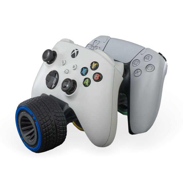 3D Printable Pit Stop Tires Controller Holder by Stlflix