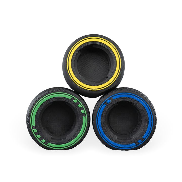 3D Printable Pit Stop Tires Controller Holder by Stlflix