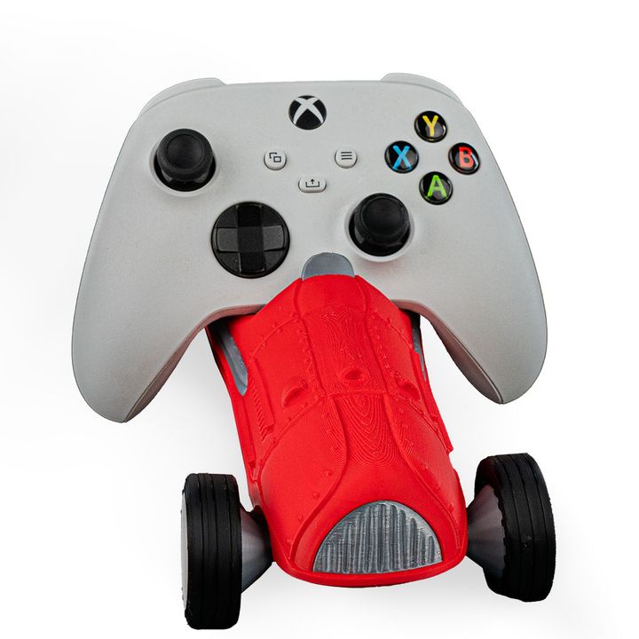 3D Printable Racing Car Controller Holder by Stlflix