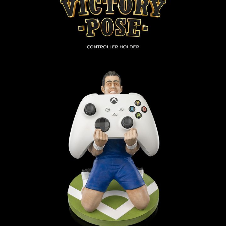 3D Printable Victory Pose Controller Holder by Stlflix