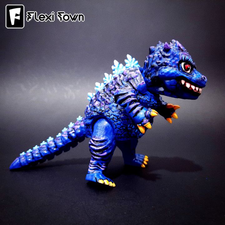 3D Printable Flexi Print-in-Place Godzilla by Flexi Town