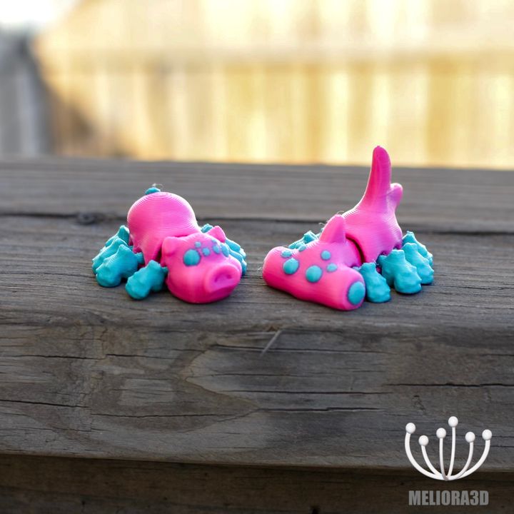 3D Printable M3D - Baby Spooder Pack by Meliora3D