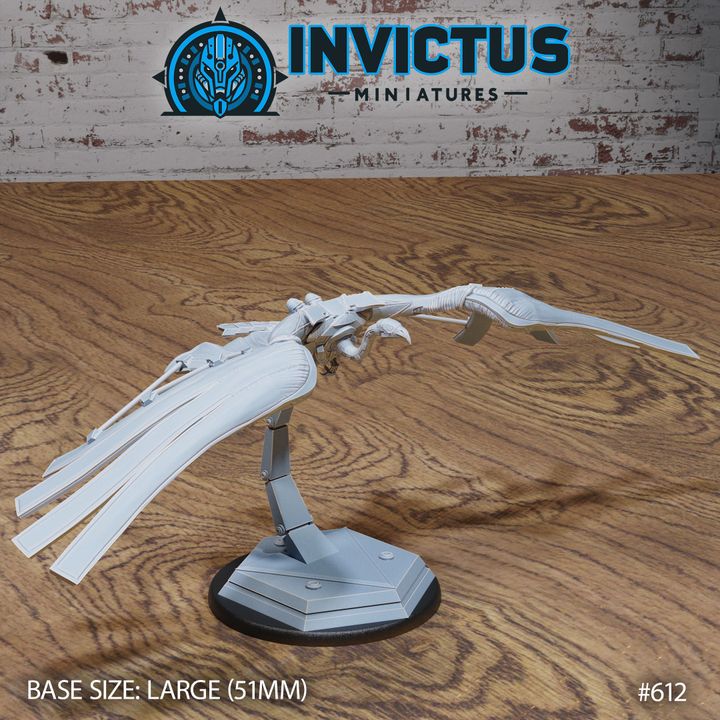 3D Printable Techno Vulture Set / Winged Bird Battle Machine / Mecha ...
