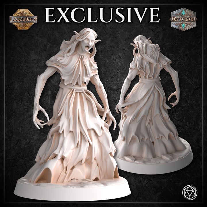 3D Printable Eldritch Hag by M3DM