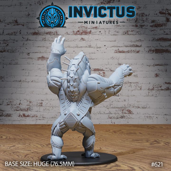 3D Printable Gorilla Mech Set / Kong Beast Battle Machine / Steel ...