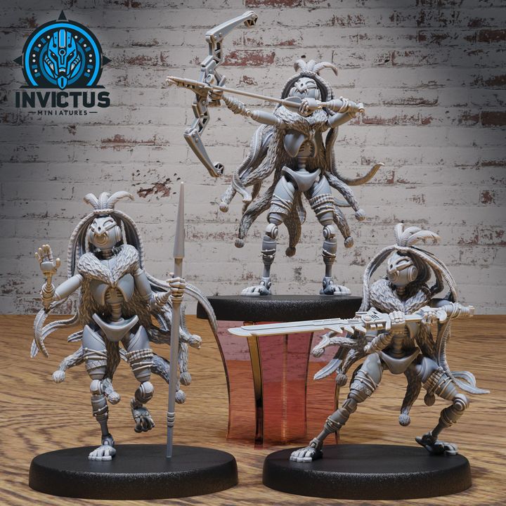 3D Printable Wild Robot Female Set / Steampunk Construct / War Steel ...