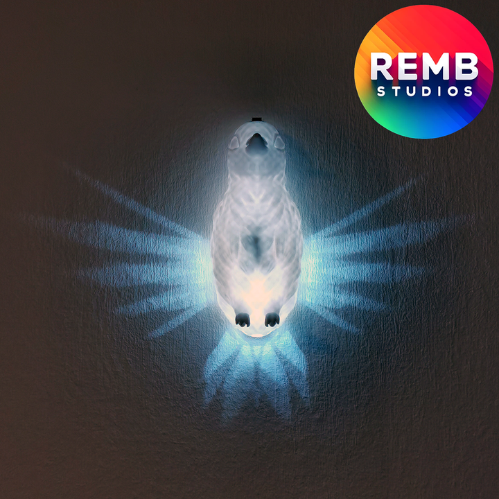 3D Printable Hummingbird Lamp Remb Studios, STL file for 3D printing ...