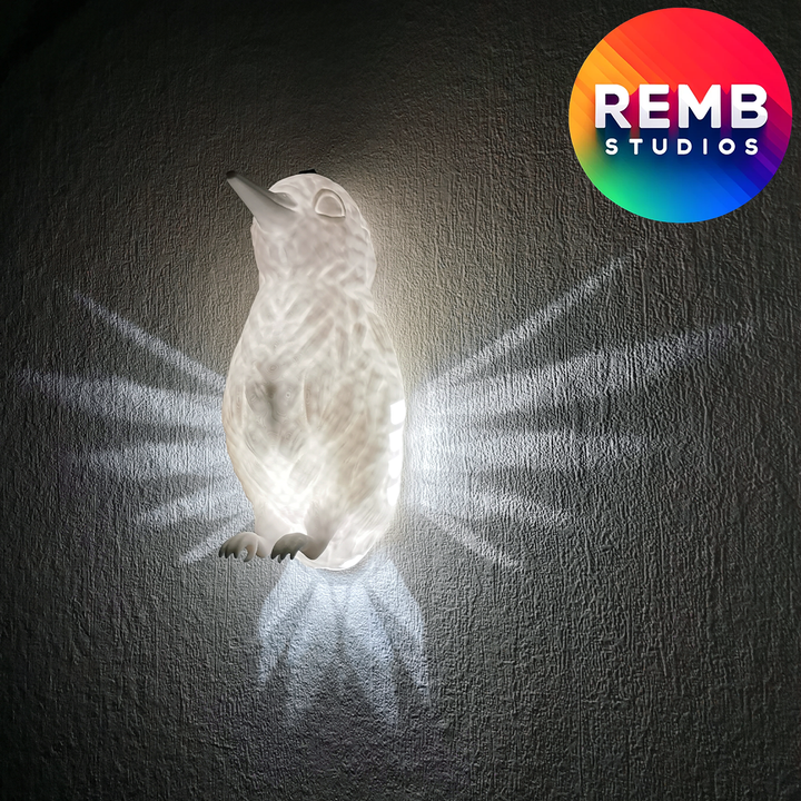 3D Printable Hummingbird Lamp Remb Studios, STL file for 3D printing ...
