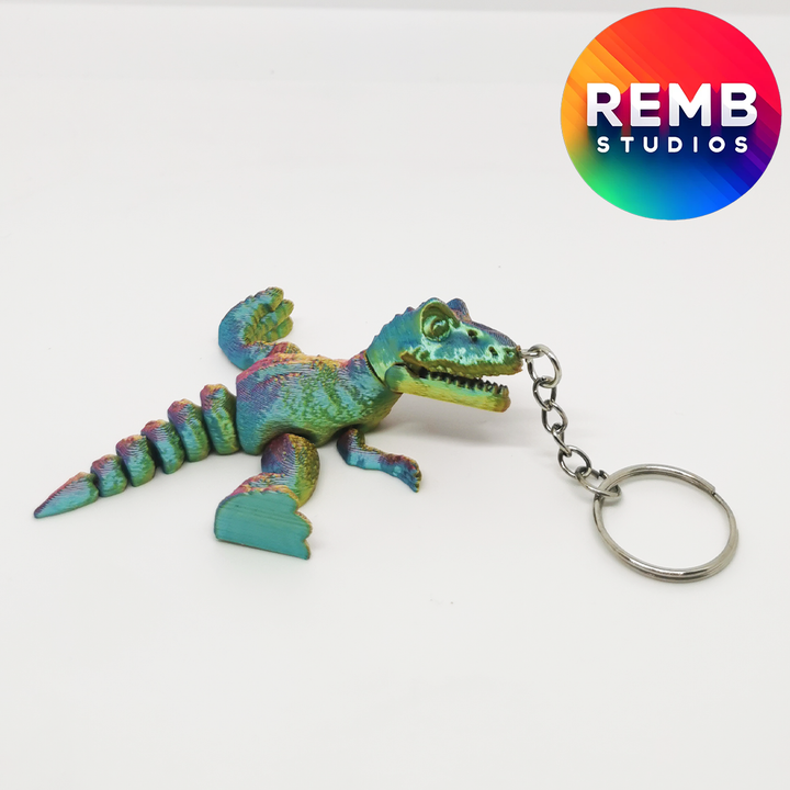 3D Printable Flexi T-Rex Dinosaur Remb Studios, STL file for 3D ...