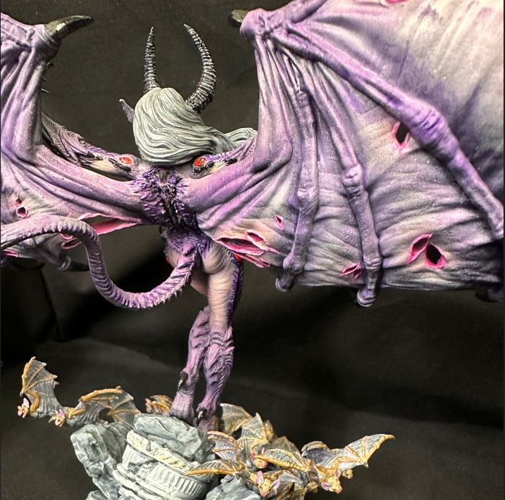 3D Printable Rylana the Succubus [presupported] by Nerikson