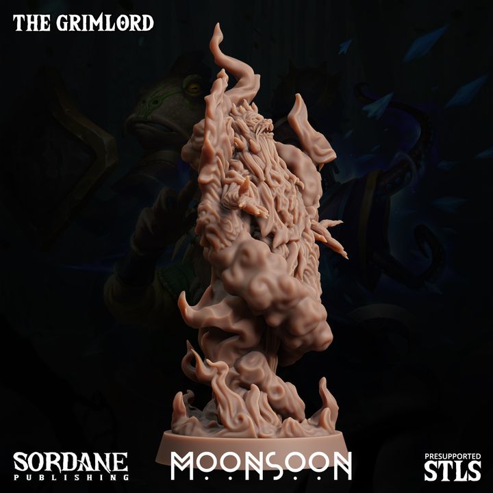 3D Printable Moonsoon - The Grimlord by Sordane Publishing