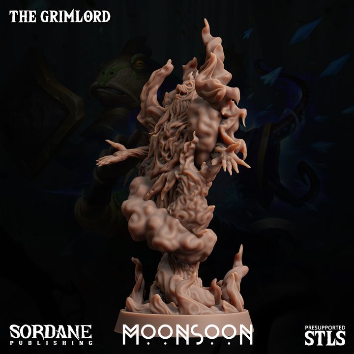 3D Printable Moonsoon - The Grimlord by Sordane Publishing