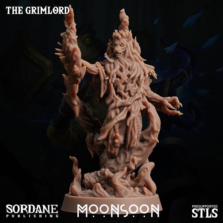 3D Printable Moonsoon - The Grimlord by Sordane Publishing