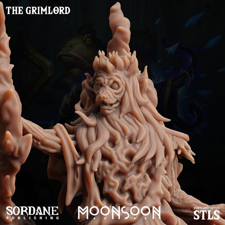 3D Printable Moonsoon - The Grimlord by Sordane Publishing