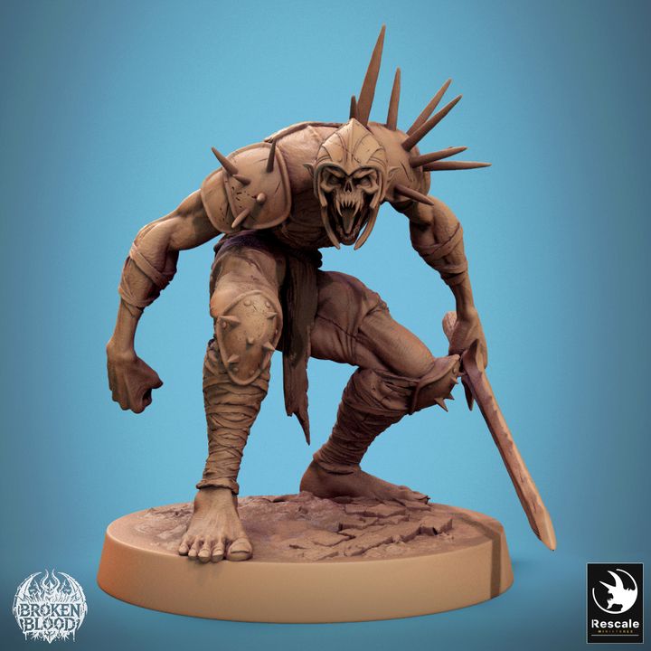 3D Printable Pack Ghoul Ravager by Rescale Miniatures