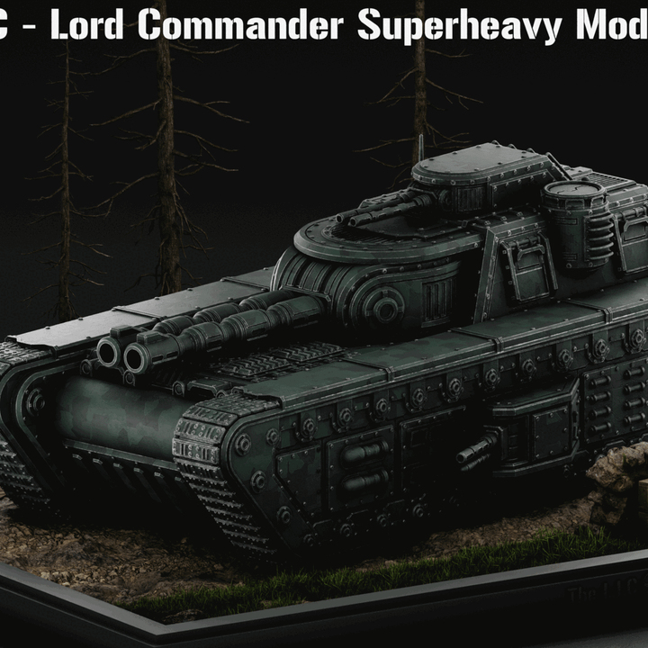 3D Printable The LIC AA - Lord Commander Superheavy by The Lelanian ...