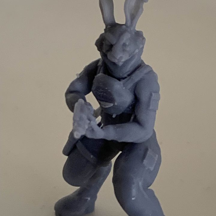 3D Printable Combat Tails - Lapine (Rabbit) Heads and Tails by That ...