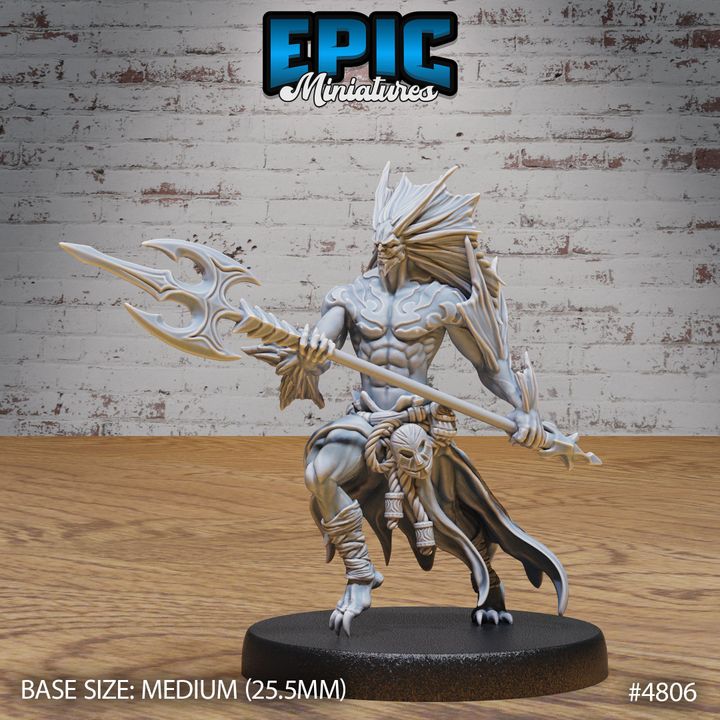 3D Printable Atlantean Merfolk Set / Merman Warrior / Male Water ...