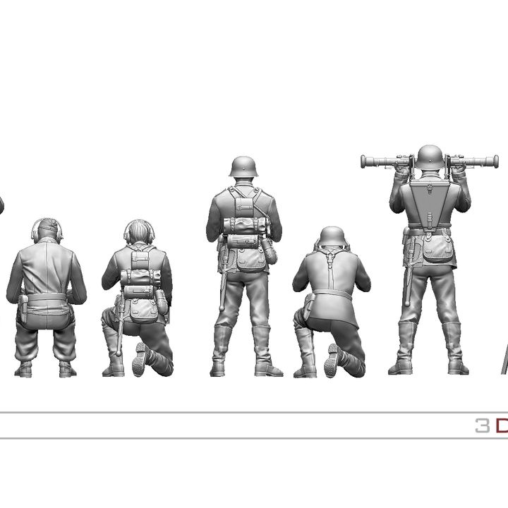 3D Printable German command post ww2 by Dmitry Tishchenkov