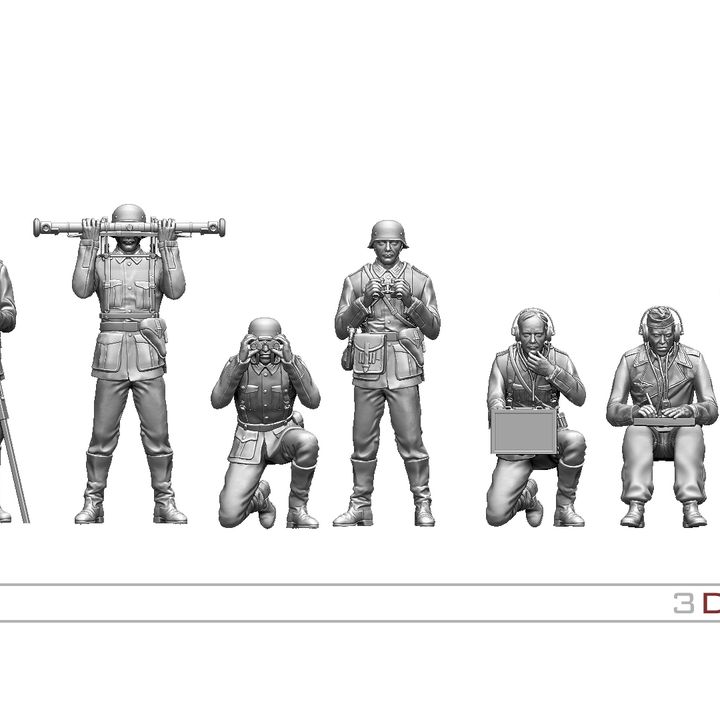 3D Printable German command post ww2 by Dmitry Tishchenkov