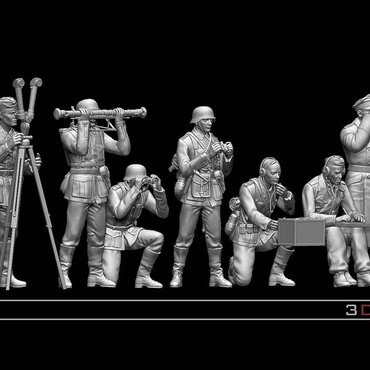 3D Printable German command post ww2 by Dmitry Tishchenkov