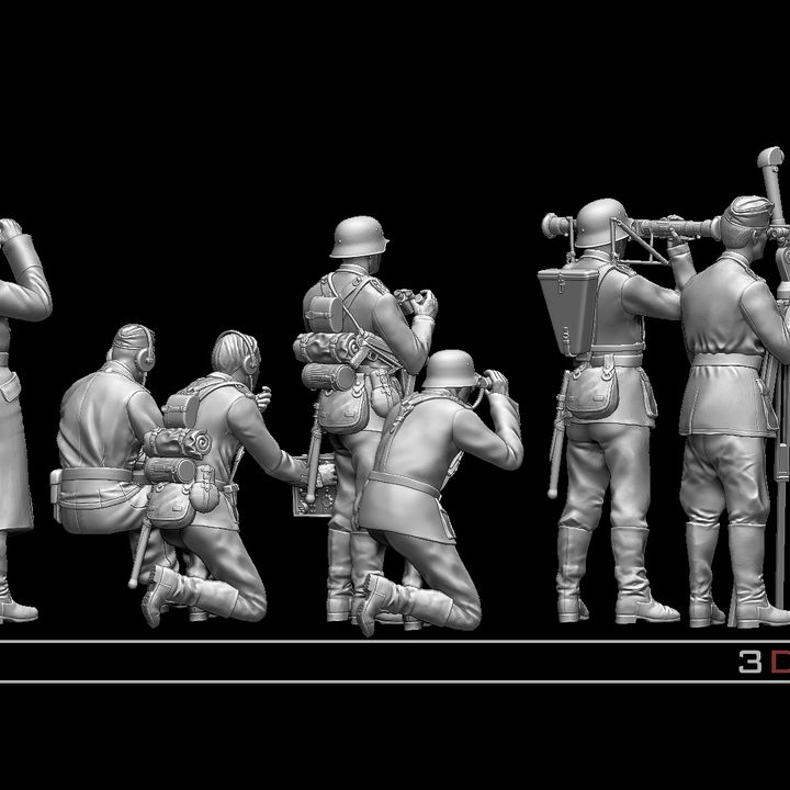 3D Printable German command post ww2 by Dmitry Tishchenkov