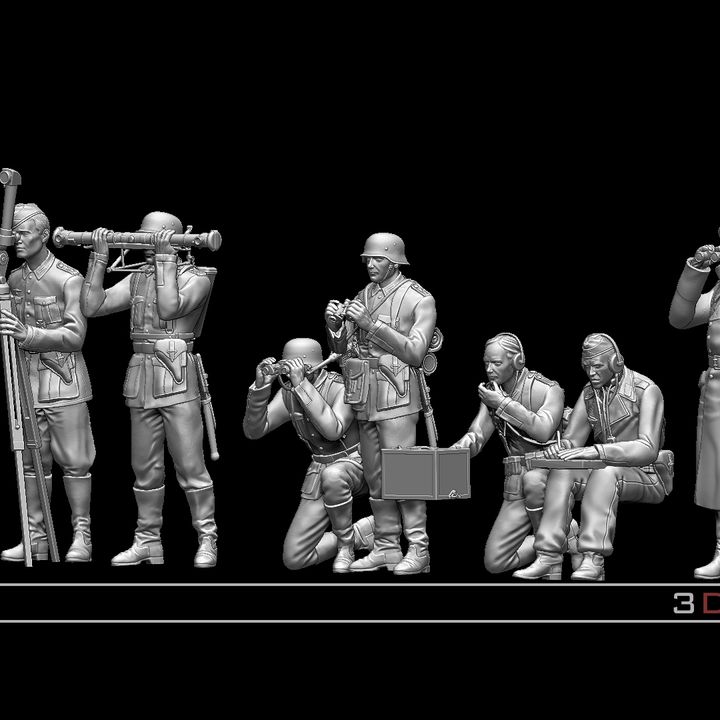 3D Printable German command post ww2 by Dmitry Tishchenkov