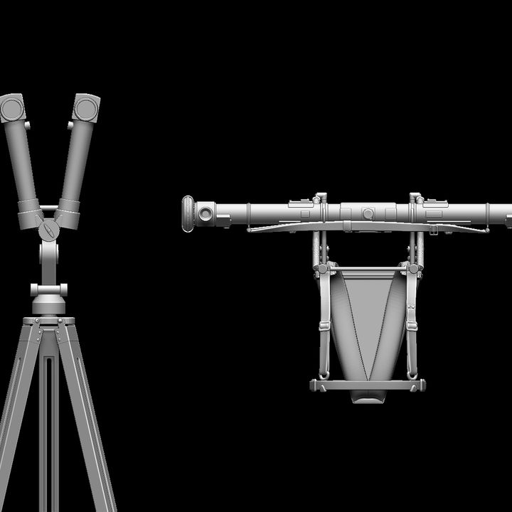 3D Printable rangefinder binoculars stereotube periscope by Dmitry ...