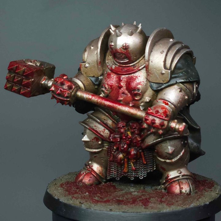 3D Print of Trench Crusade - Sin Eater- Mercenaries by MINISYNDROME